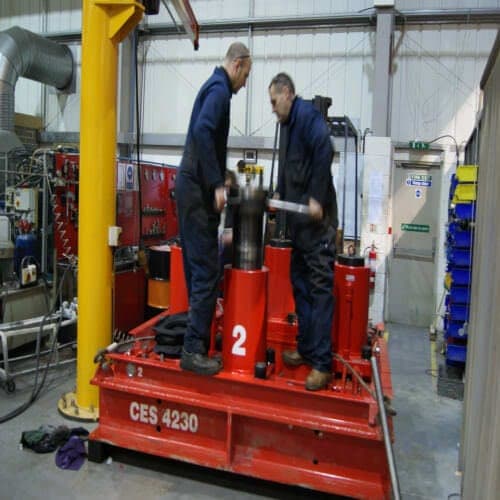 Offshore Cylinder Repair - Apex Hydraulics