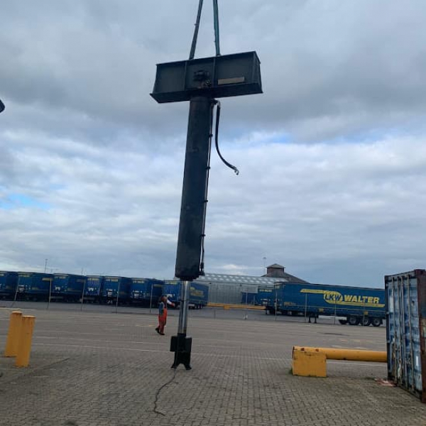 Replacement Cylinder Manufacture for Commercial Linkspan - Apex Hydraulics